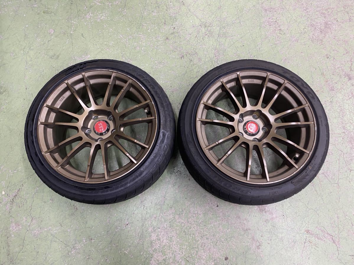 ZSS DG7 ホイール 8.5j +25 toyo R1R付き(ラジアルタイヤ)｜売買されたオークション情報、yahooの商品情報を ...