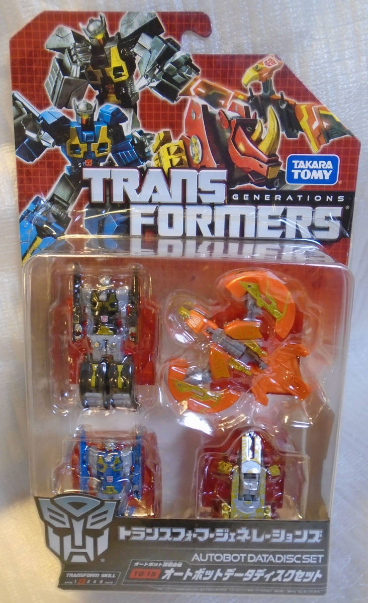 トランスフォーマー ジェネレーションズ TG-15 オートボットデータディスクセット(その他)｜売買されたオークション情報、yahooの商品 ...