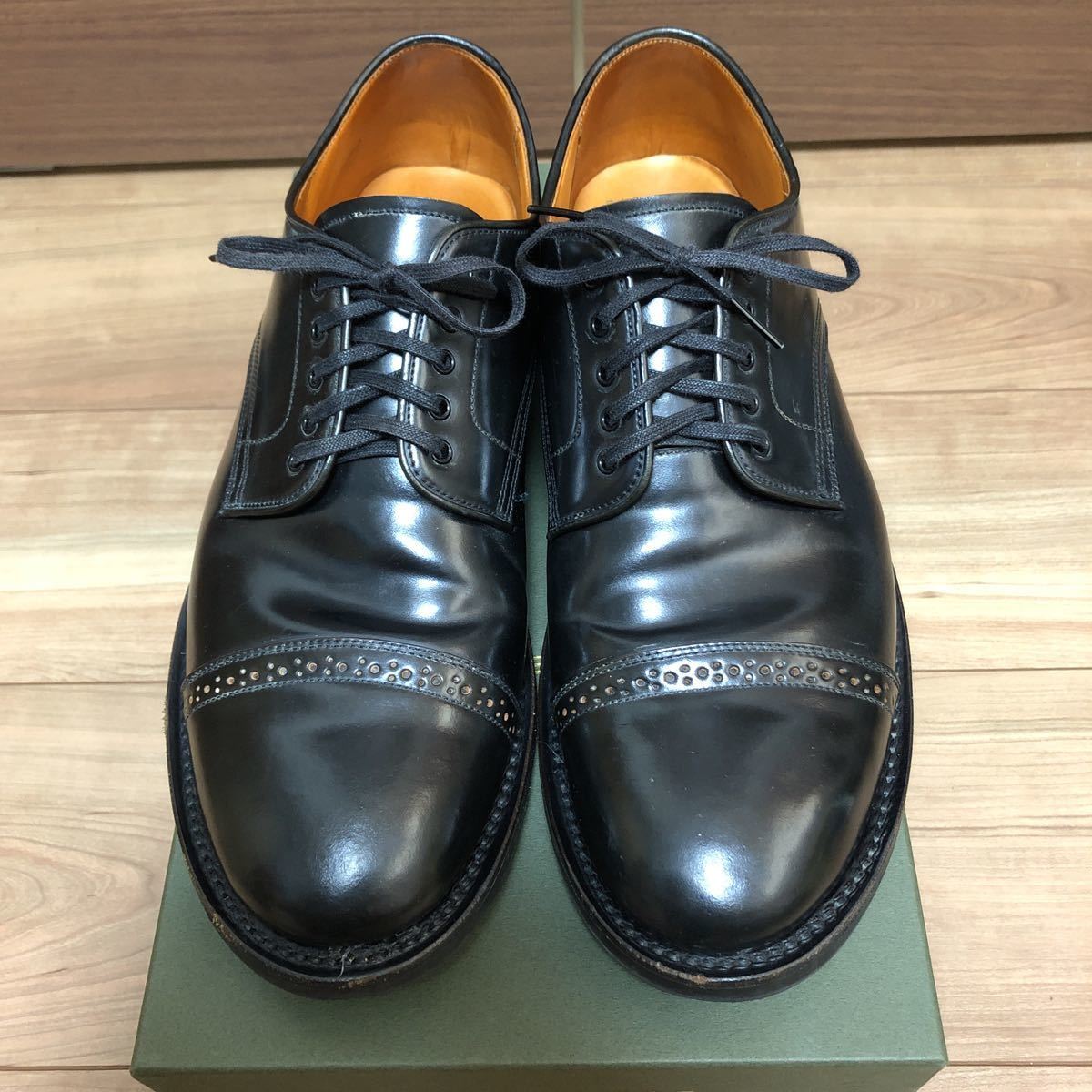 WHEEL ROBE ウィールローブ コードバン パンチドキャップトゥ 9D(9インチ)｜売買されたオークション情報、yahooの商品情報をアーカイブ公開 - オークファン（aucfan.com）