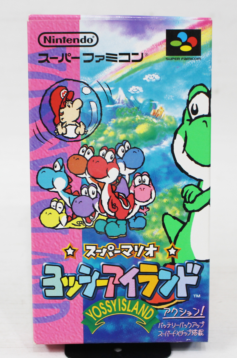 SFC スーパーファミコン スーパーマリオ ヨッシーアイランド/箱付き メール便可 / R01625(アクション)｜売買されたオークション情報、yahooの商品情報をアーカイブ公開 ...