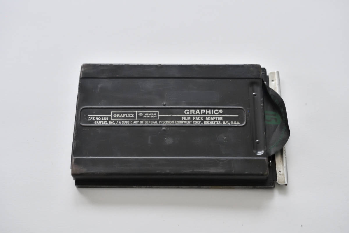 GRAFLEX FILM PACK ADAPTER GRAPHIC 1234 ポラパック ポラロイド シノゴ(大判)｜売買されたオークション ...