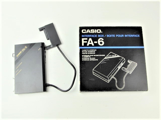 稀少 CASIO インターフェース FA-6S カシオ A(ポケットコンピュータ)｜売買されたオークション情報、yahooの商品情報を ...