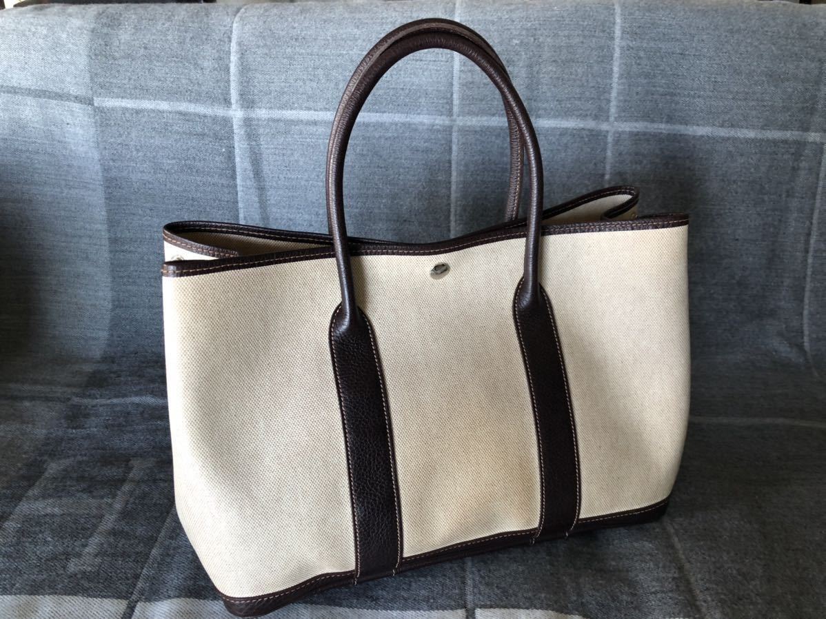 超 Hermes エルメス ガーデンパーティー PM 男女兼用(かばん、バッグ)｜売買されたオークション情報、yahooの商品情報をアーカイブ公開 - オークファン（aucfan.com）