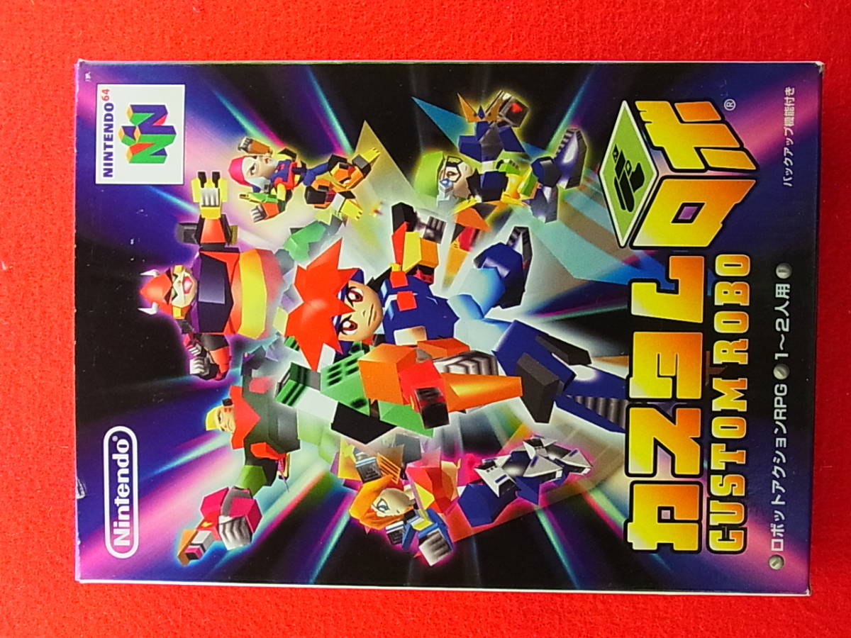 N64 カスタムロボ CUSTOM ROBO NINTENDO ニンテンドー64(ロールプレイング)｜売買されたオークション情報、yahooの ...