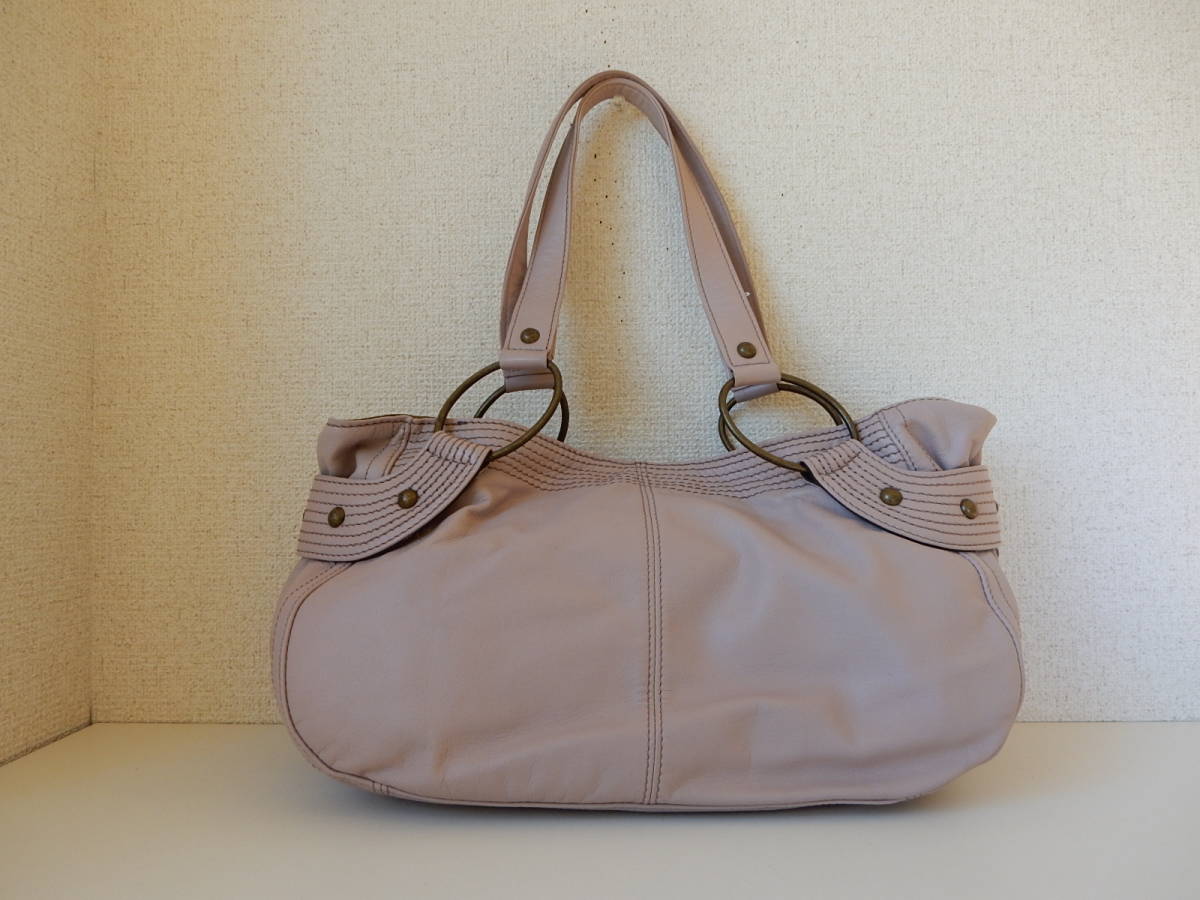 本革 mit mitte ミットミッテ 5ポケット 肩掛けOK レザートートバッグ ライトラベンダー(その他)｜売買されたオークション情報 ...