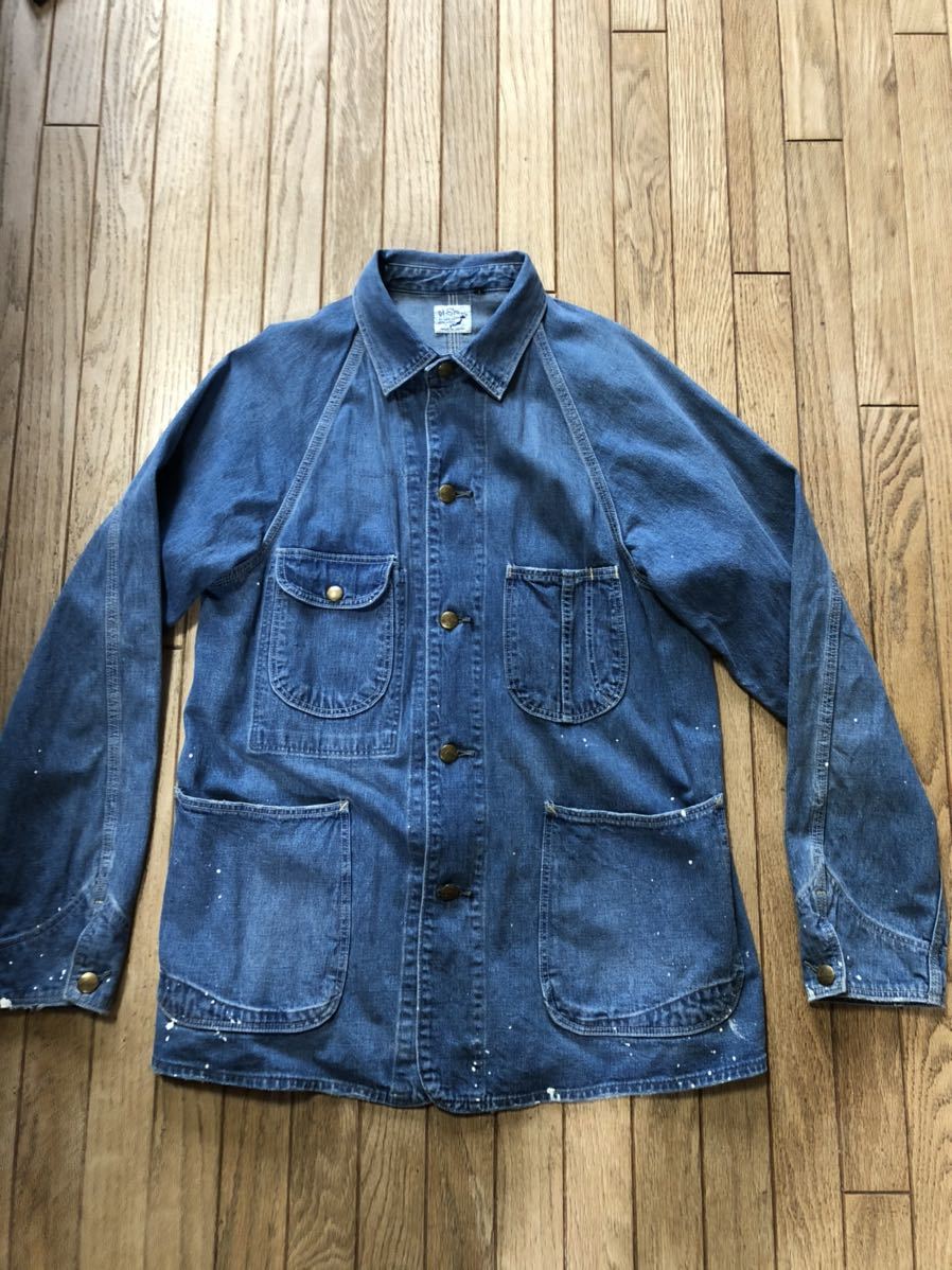 同様 ビームス 別注 orslow×beams 40周年 ワークコレクション デニムカバーオール 1 S(ジャンパー、ブルゾン)｜売買されたオークション情報、yahooの商品情報をアーカイブ ...