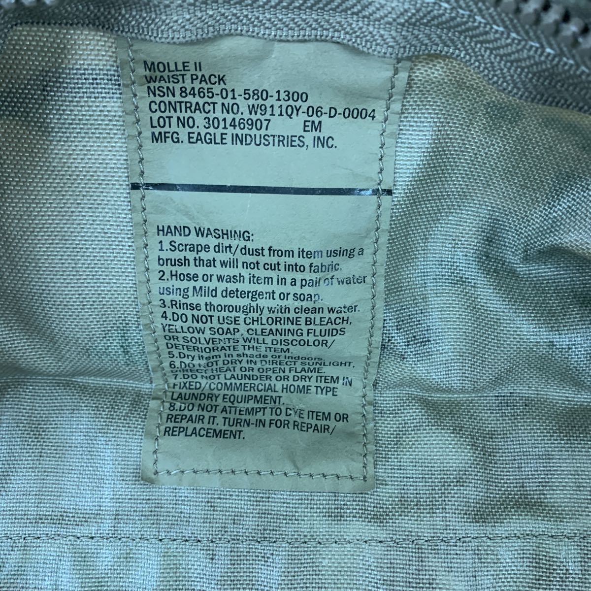 米軍 アメリカ軍 MOLLE Waist Pack RFIIssue MultiCam NSN 8465-01-580-1300 ミリタリー ...