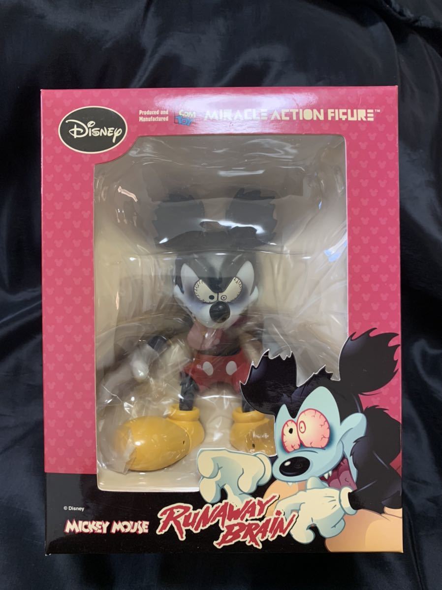 メディコムトイ RUNAWAY BRAIN Disney MICKEY MOUSE ディズニー ミッキーマウス フィギュア 狂乱ミッキー ...
