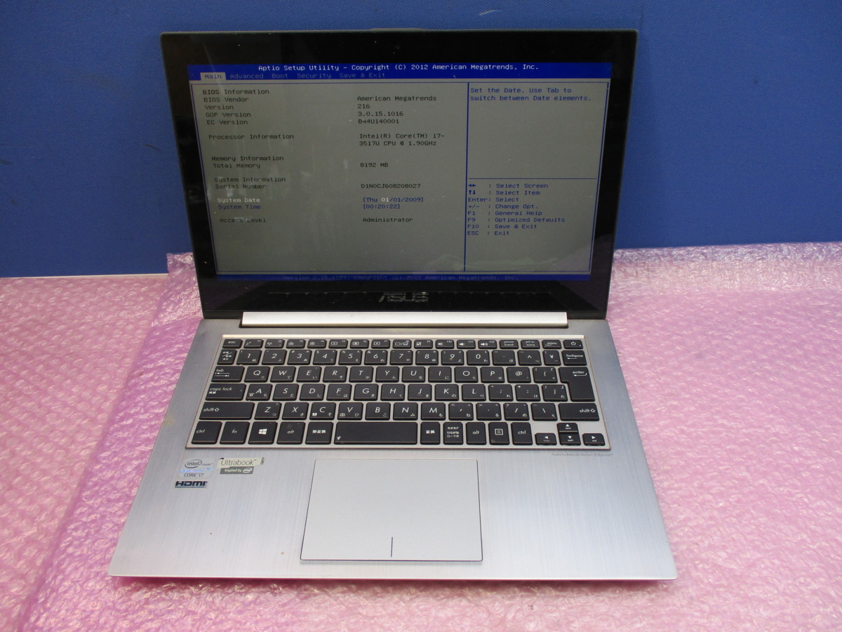 NT: ASUS UX31A Corei7-3517U 1.90GHz/8GB 無線ノート(13インチ～)｜売買されたオークション情報 ...