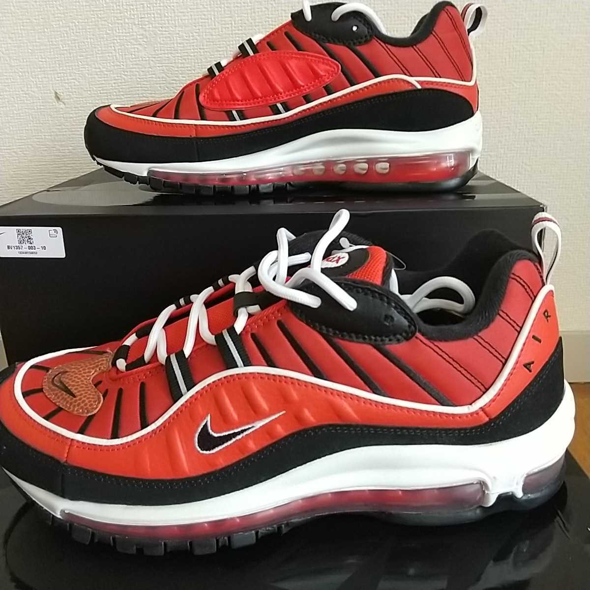 25cm 正規品 ナイキ エアマックス98 ハバネロレッド NIKE AIR MAX98 640744-604 US7(25.0cm)｜売買されたオークション情報、yahooの商品情報を ...