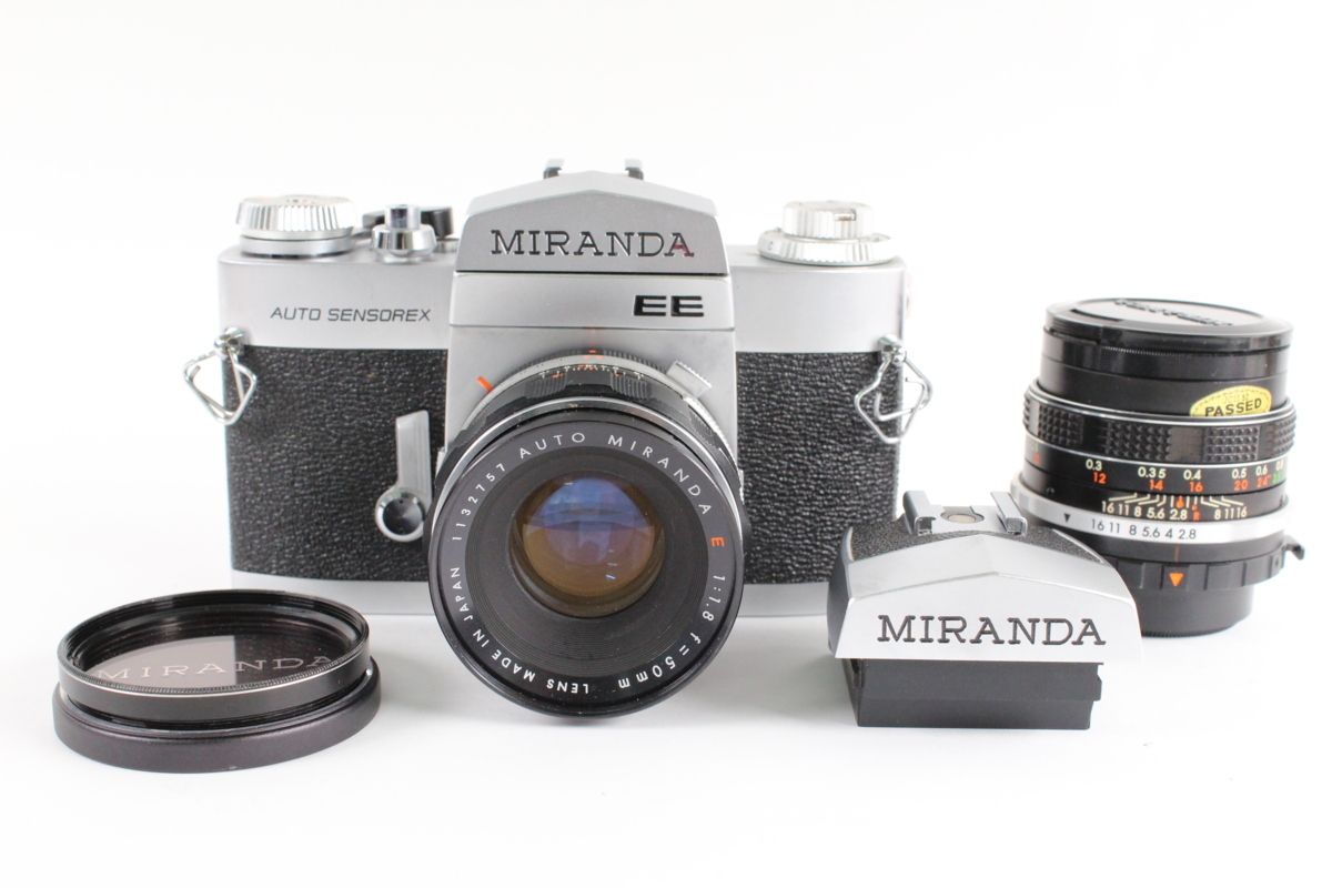 MIRANDA ミランダ AUTO SENSOREX EE フィルムカメラ 一眼レフ AUTO MIRANDA E 50mm F1.8 EC ...