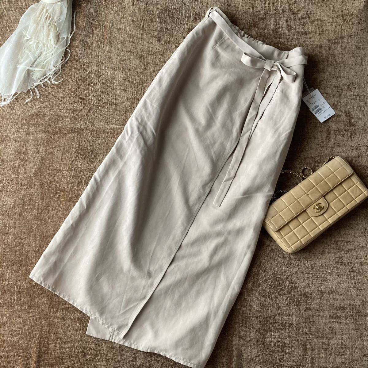 /ミスティック スウェードラップスカート/6900 スモーキーピンク(ボトムス)｜売買されたオークション情報、yahooの商品情報をアーカイブ公開 - オークファン（aucfan.com）