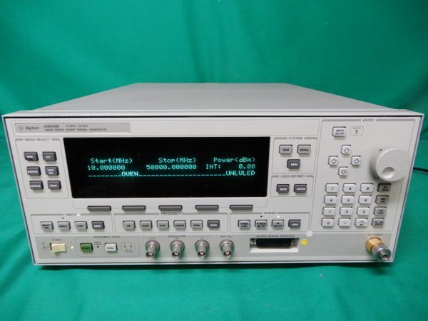 Agilent 83650B 10MHz-50GHz SWEPT SIGNAL GENERATOR 信号発生器 HP(その他)｜売買された ...