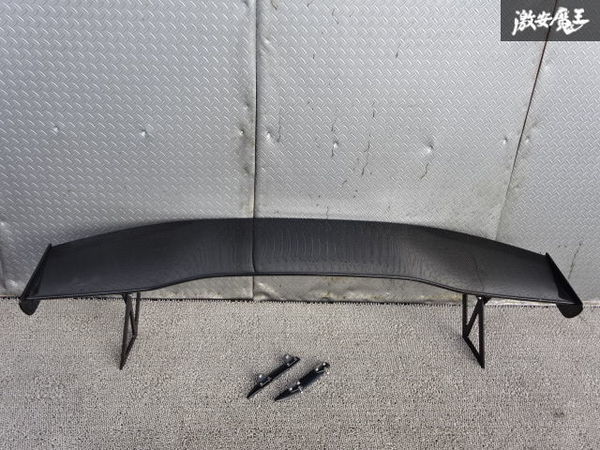仮付けのみ VOLTEX ボルテックス タイプ2 3D ウェットカーボン GTウイング リアスポイラー 1700mm 275mm S14 ...