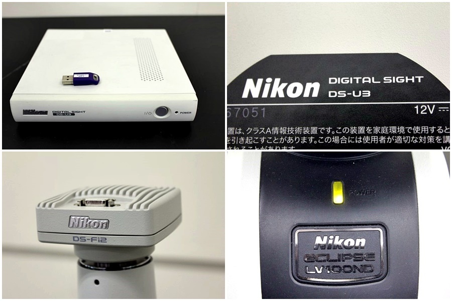 津津 025 2015年製 Nikon/二コン 工業用 偏光顕微鏡 ECLIPSE LV100ND 対物レンズ7個+マニュアル＆ソフト付(顕微鏡)｜売買されたオークション情報、yahooの商品 ...