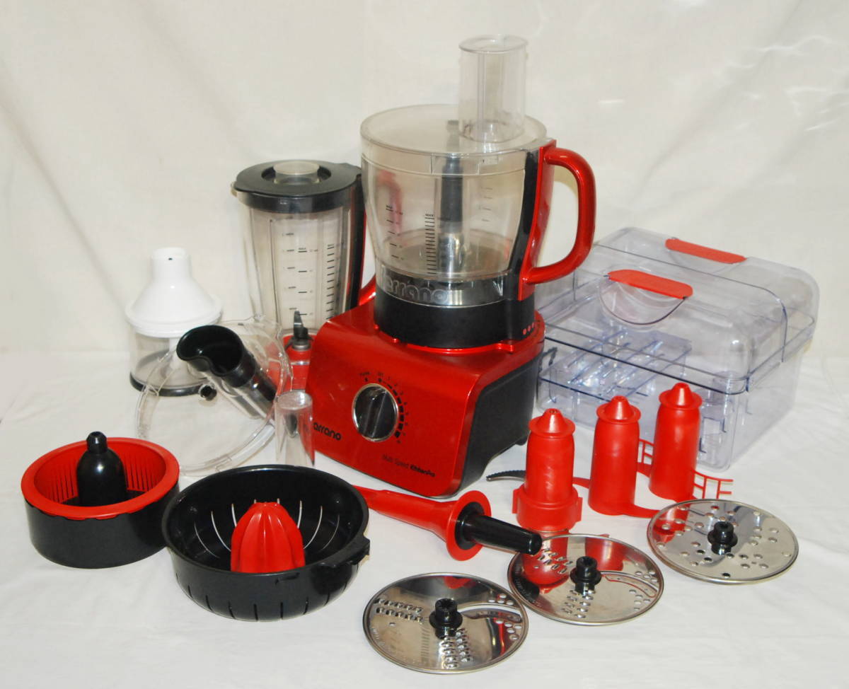 山本電気 Ferrano キッチンプロ FP31R フードプロセッサー Kitchen Pro FP31レッド FP31R(フードプロセッサー)｜売買されたオークション情報、yahooの商品 ...
