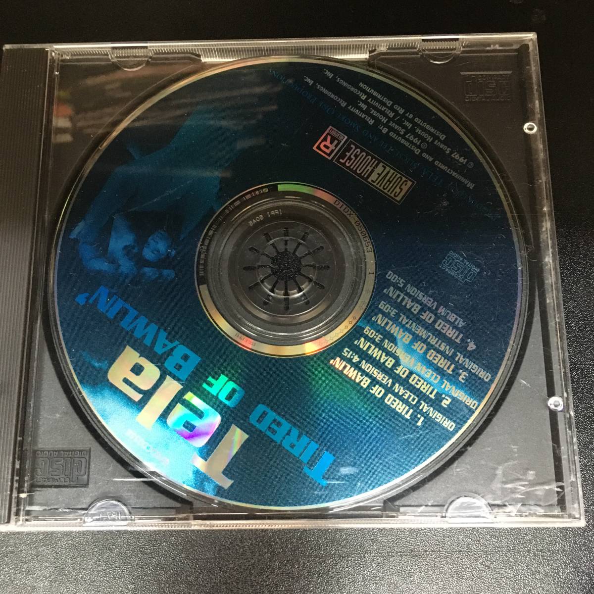 HIPHOP TELA - TIRED OF BAWLIN' シングル 4 SONGS INST 90'S 1997 SUAVE HOUSE ...