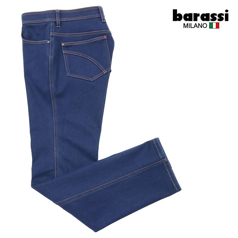 1円/在庫品/barassi MILANO/48 L サイズ/デニムパンツ 裏起毛 ストレッチ イタリア刺繍 脚長 ITO バラシ /紺/ネイビー/y115/(W34～)｜売買された ...