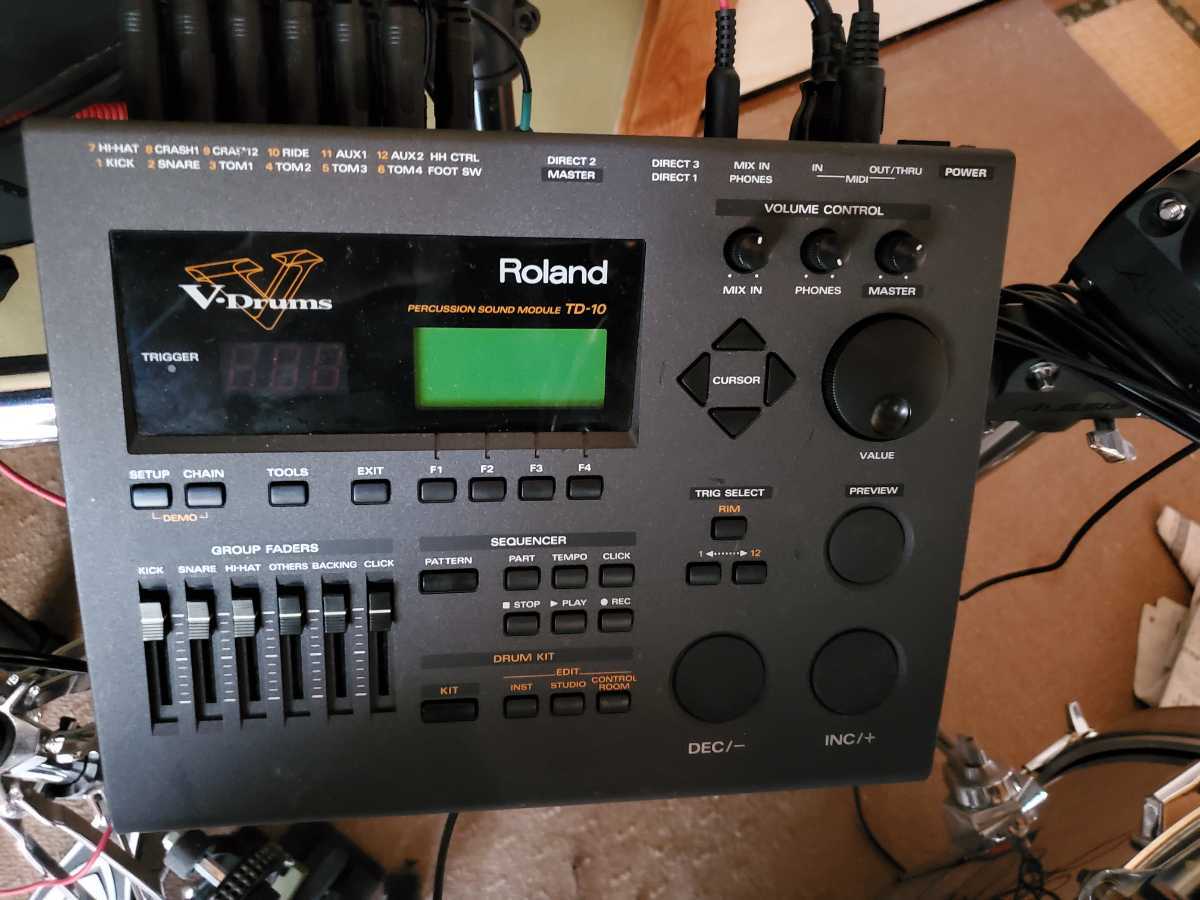 Roland TD-10 ジャンク(電子ドラム)｜売買されたオークション情報、yahooの商品情報をアーカイブ公開 - オークファン ...