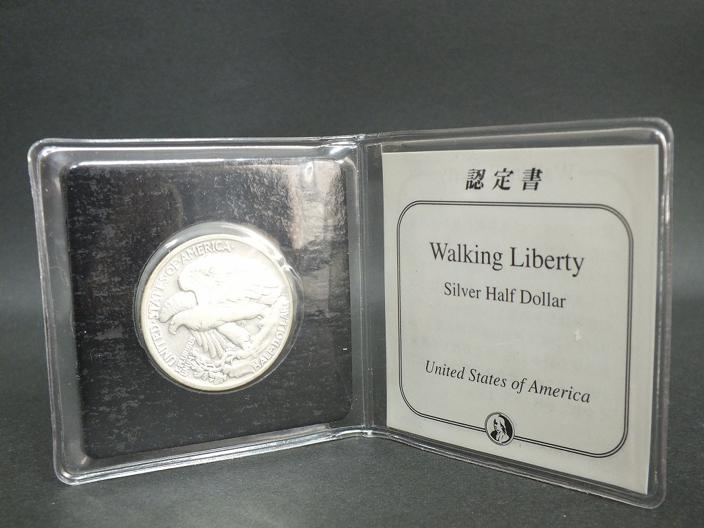 〇ウォーキング リバティ 1/2ドル銀貨 コイン 貨幣 硬貨 Walking Liberty FRANKLIN MINT(北アメリカ)｜売買されたオークション情報、yahooの商品情報を ...