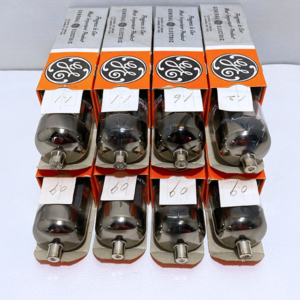 General Electric 6LF6 / 6MH6 真空管 8本セット 動作未確認品 / ゼネラルエレクトリック GE Tube(真空管 ...