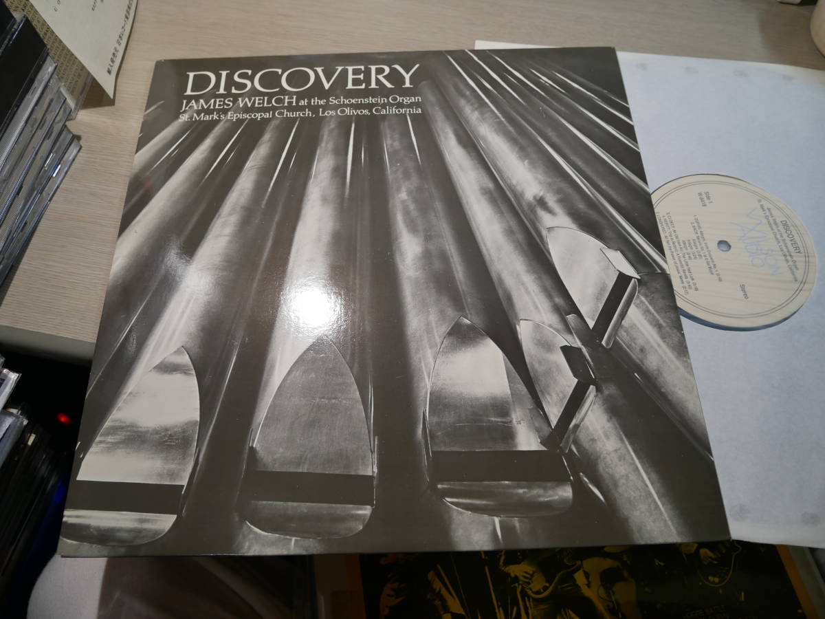 DISCOVERY/JAMES WELCH AT THE SCHOENSTEIN ORGAN ST.MARK'S EPISCOPAL ...