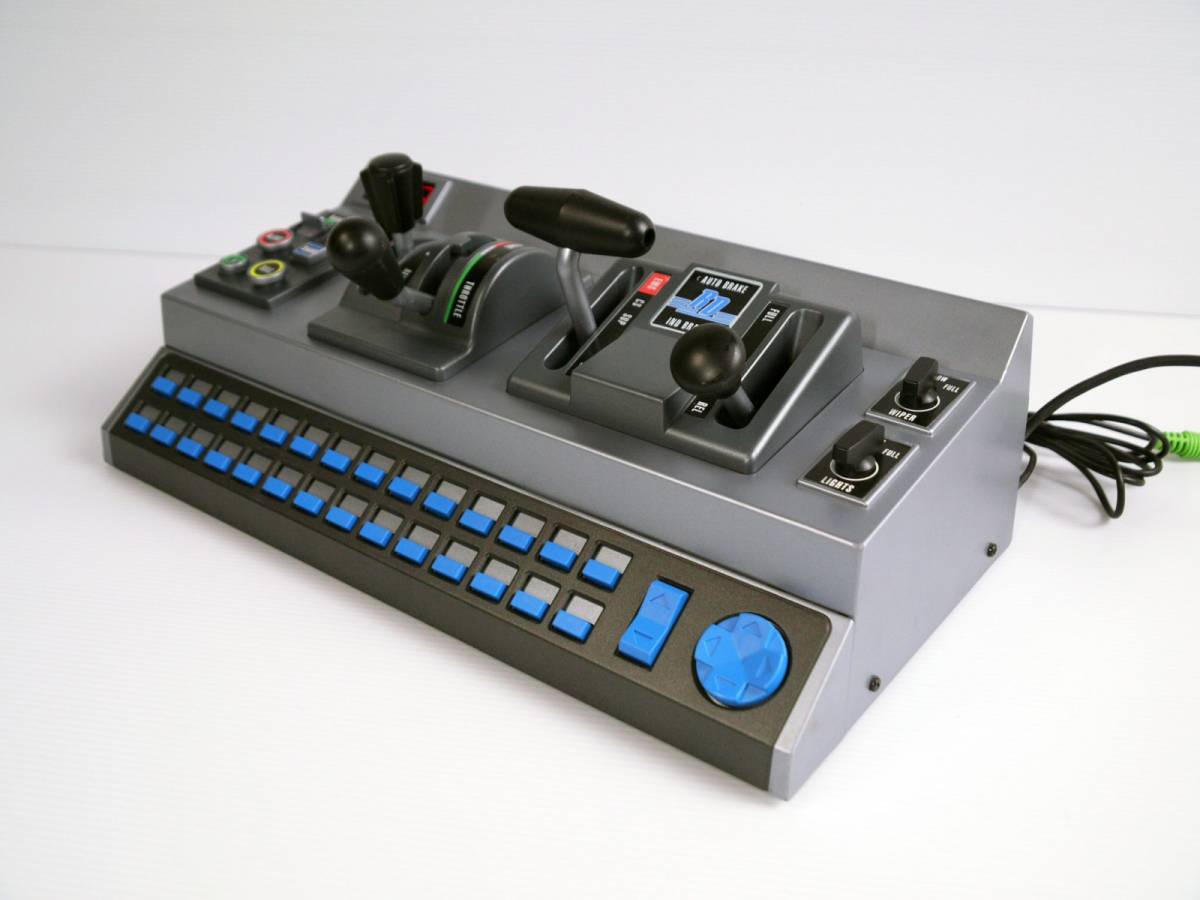 1円 RailDriver トレインキャブコントローラー RD-91-MDT-A 鉄道運転 電車 シュミレーター 通電確認済み 管22298 ...