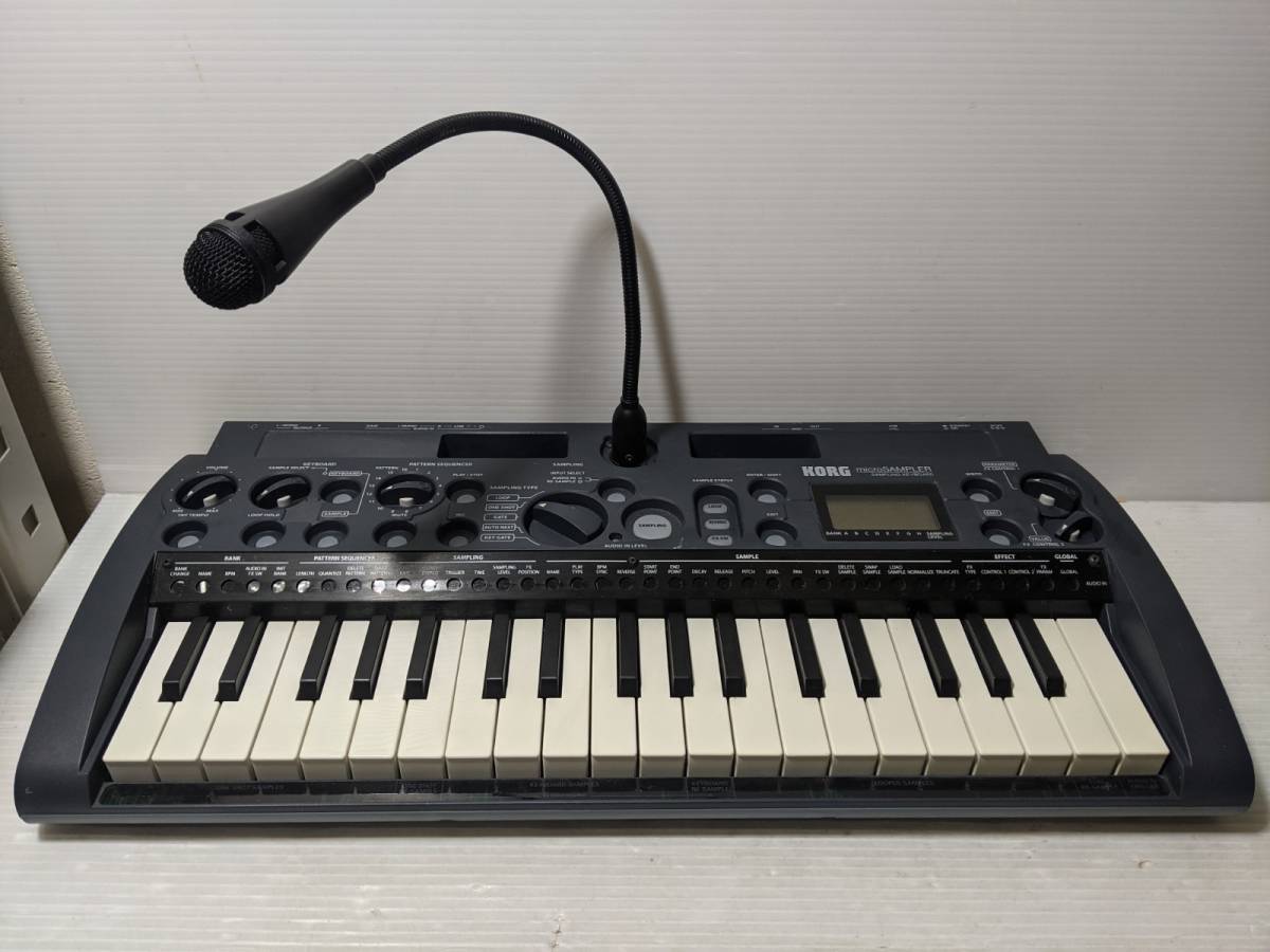 KORG microSAMPLER MS1 サンプラー サンプリングキーボード 管D79-2103(MIDIキーボード、コントローラー)｜売買されたオークション情報、yahooの商品情報を ...