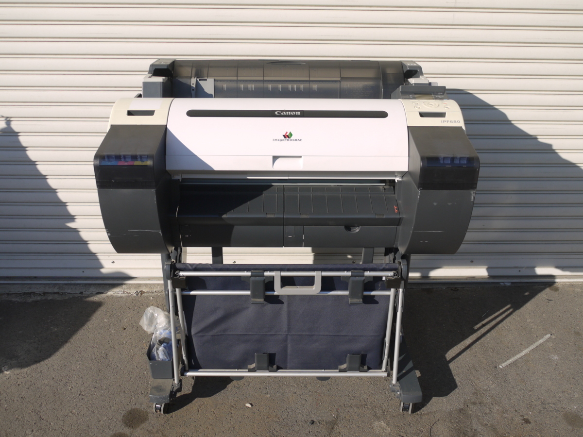 引取限定 canon imagePROGRAF iPF680 A1ノビ対応 大判プリンター 3115.1m2 ノズル擦れ少 現状品扱い②(プロッタ)｜売買されたオークション情報、yahooの ...