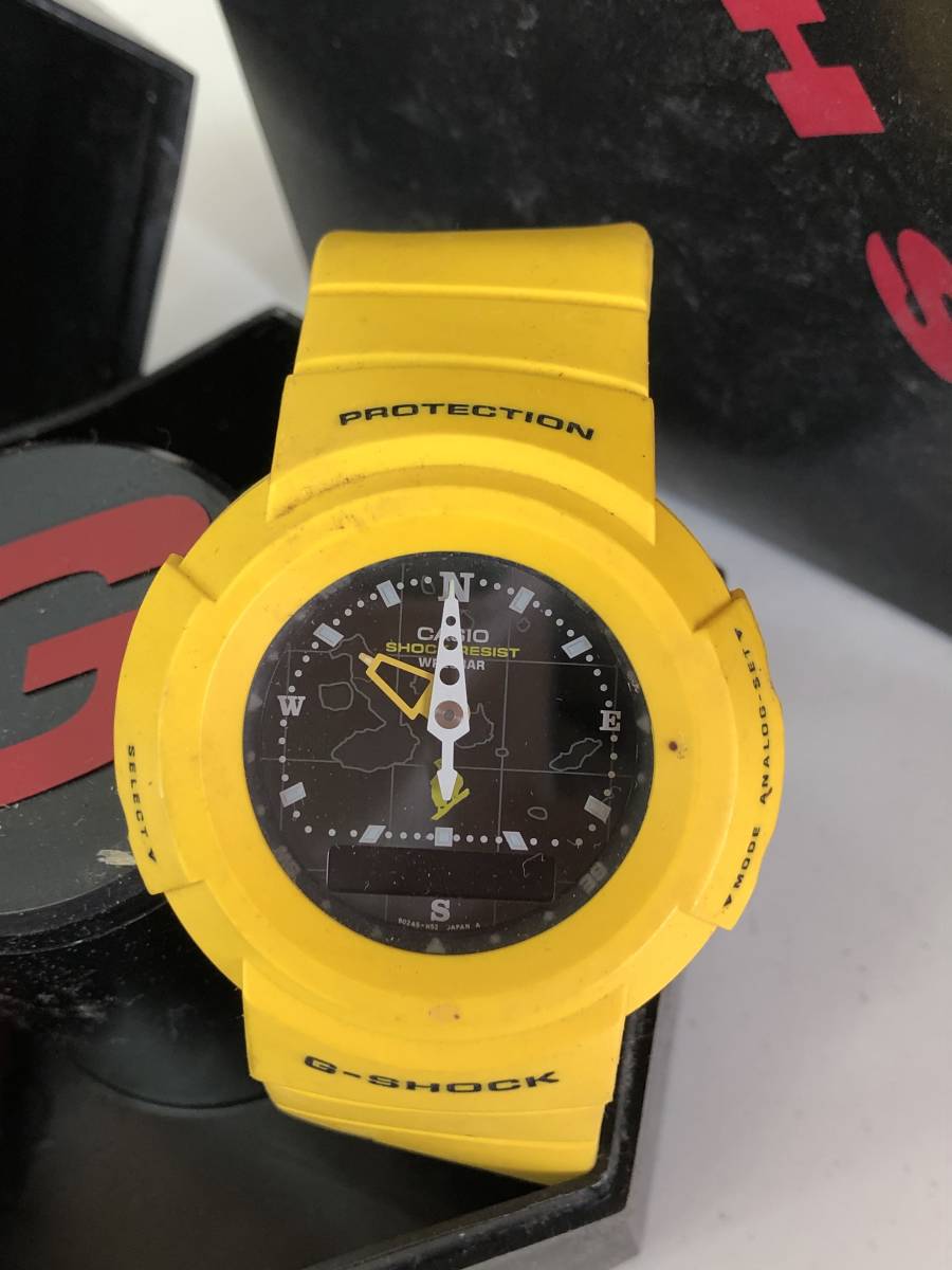 ⑪14 CASIO カシオ 腕時計 CASIO AW-5000 イエロー G-SHOCK Gショック デッドストック(G-SHOCK)｜売買さ ...