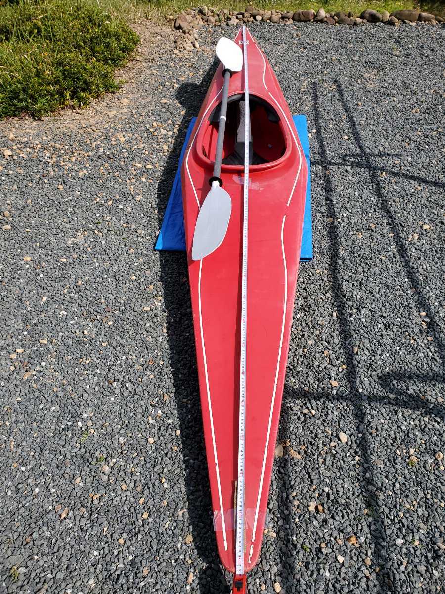 PERCEPTION DANCER 赤色3.6mとカーボンパドル2m 浮力体前2個 後2個及び保管用カバー付き(カヤック)｜売買された ...