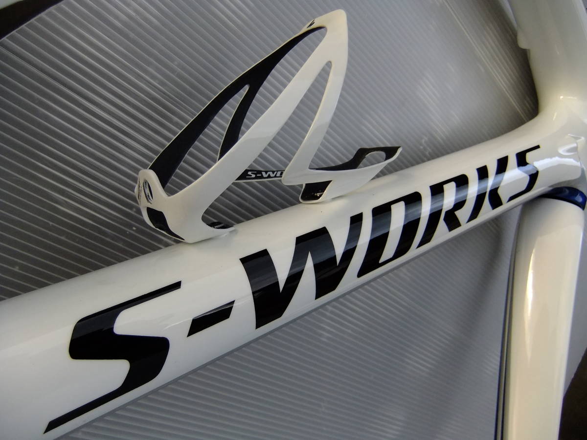 SPECIALIZED S-WORKS TARMAC SL5 スペシャライズド エスワークス ターマック フレームセット シマノクランク対応TRIPEAK 製BB FD-R9100付(ロード ...