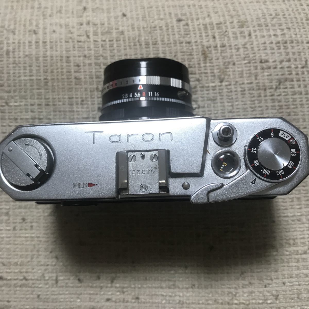 ジャンク ビンテージ1958年発売 Taron VR/ケース劣化あり/フィルムカメラ /動作未確認 218(マニュアルフォーカス)｜売買された ...