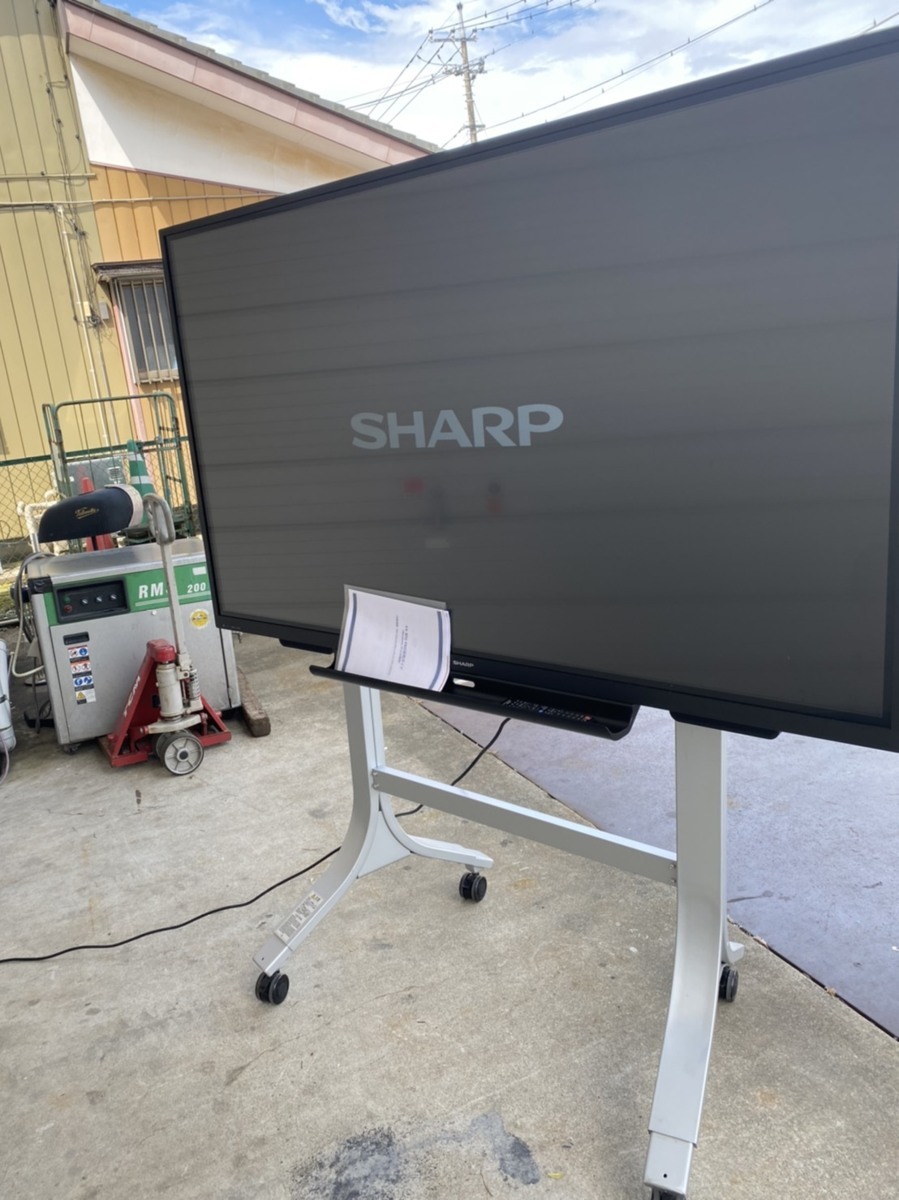シャープ 電子黒板 BIG PAD インフォメーションディスプレイ PN-L751H 4K対応 75V型 スタンド付き 品(タッチパネル)｜売買されたオークション情報、yahooの商品情報を ...