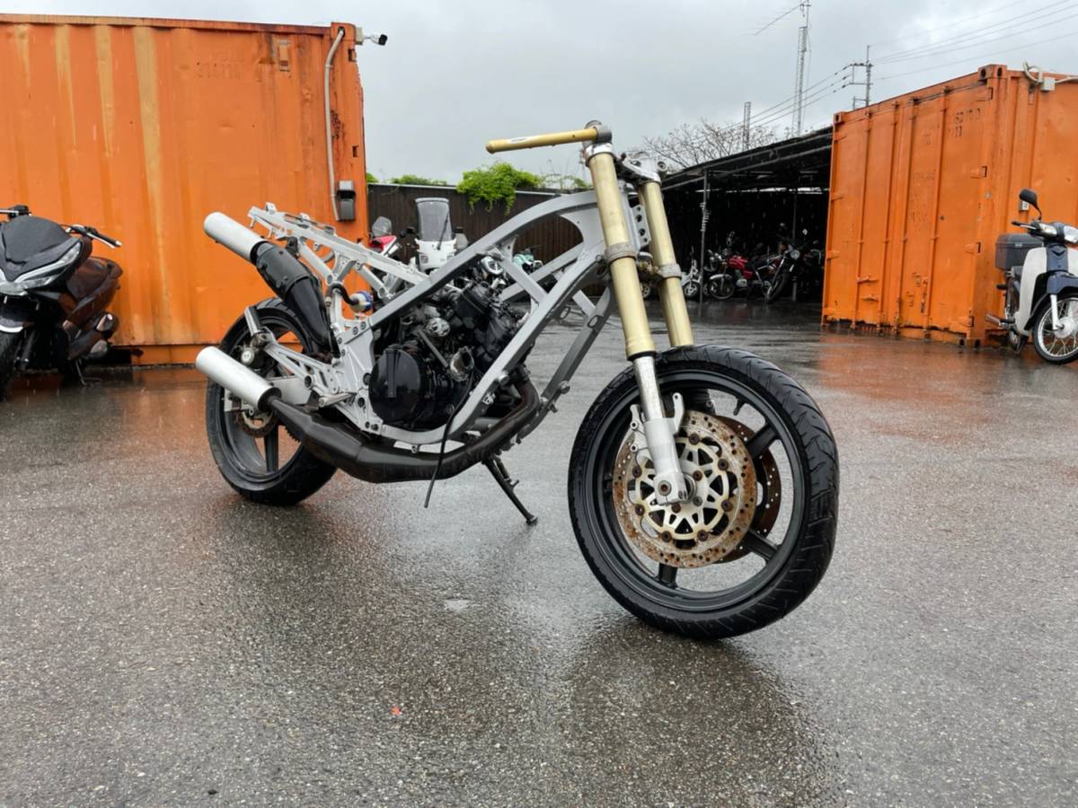 神戸明石発 カワサキ KR250 KR250A 引き取り限定3 カスタム断念 部品取り等に書類付き検 RZMVXRGrKRSNSR(126cc ...