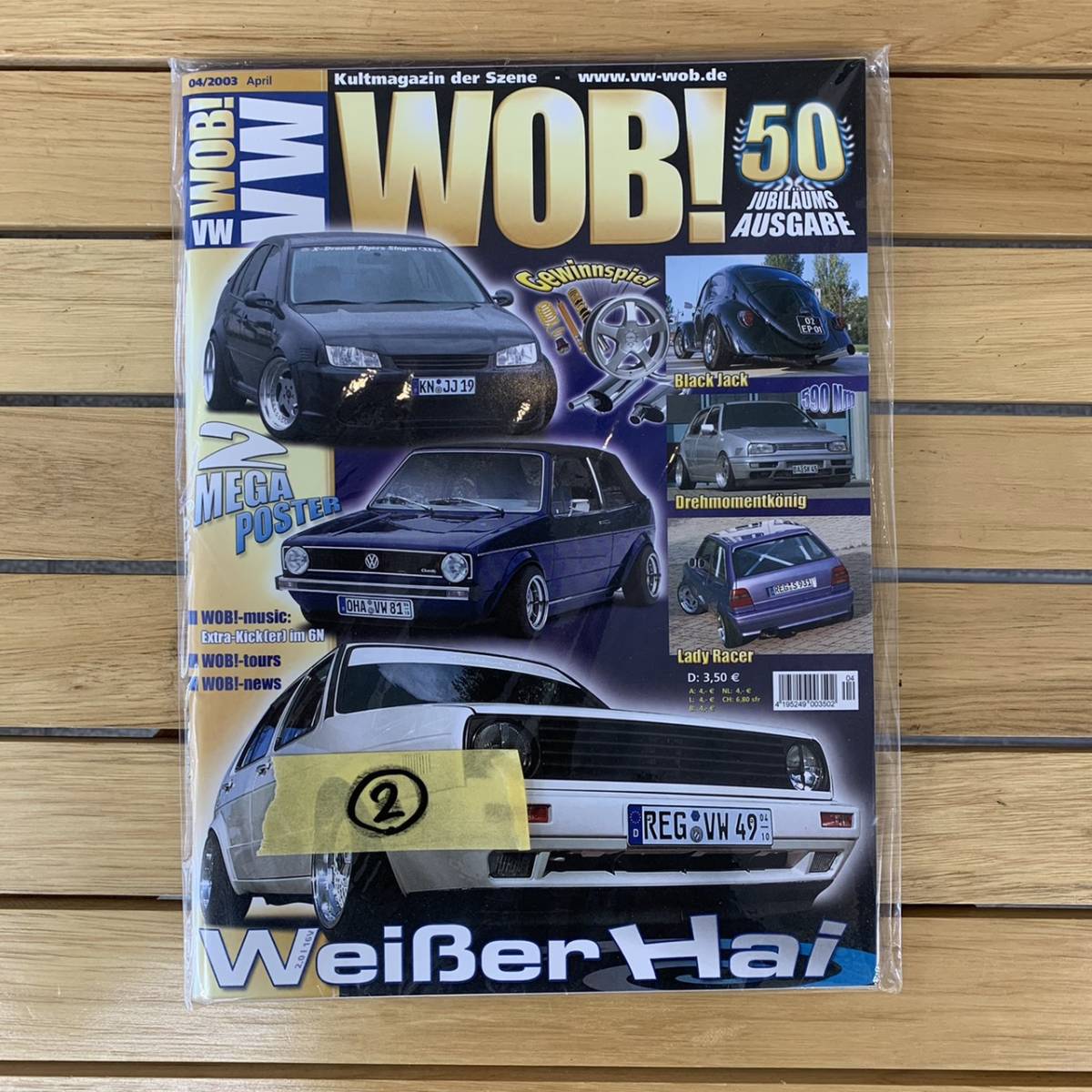 VW WOB ② マガジン CAL STREET ストリートVWs Volkswagen Magazine 水冷 PERFORMANCE ...