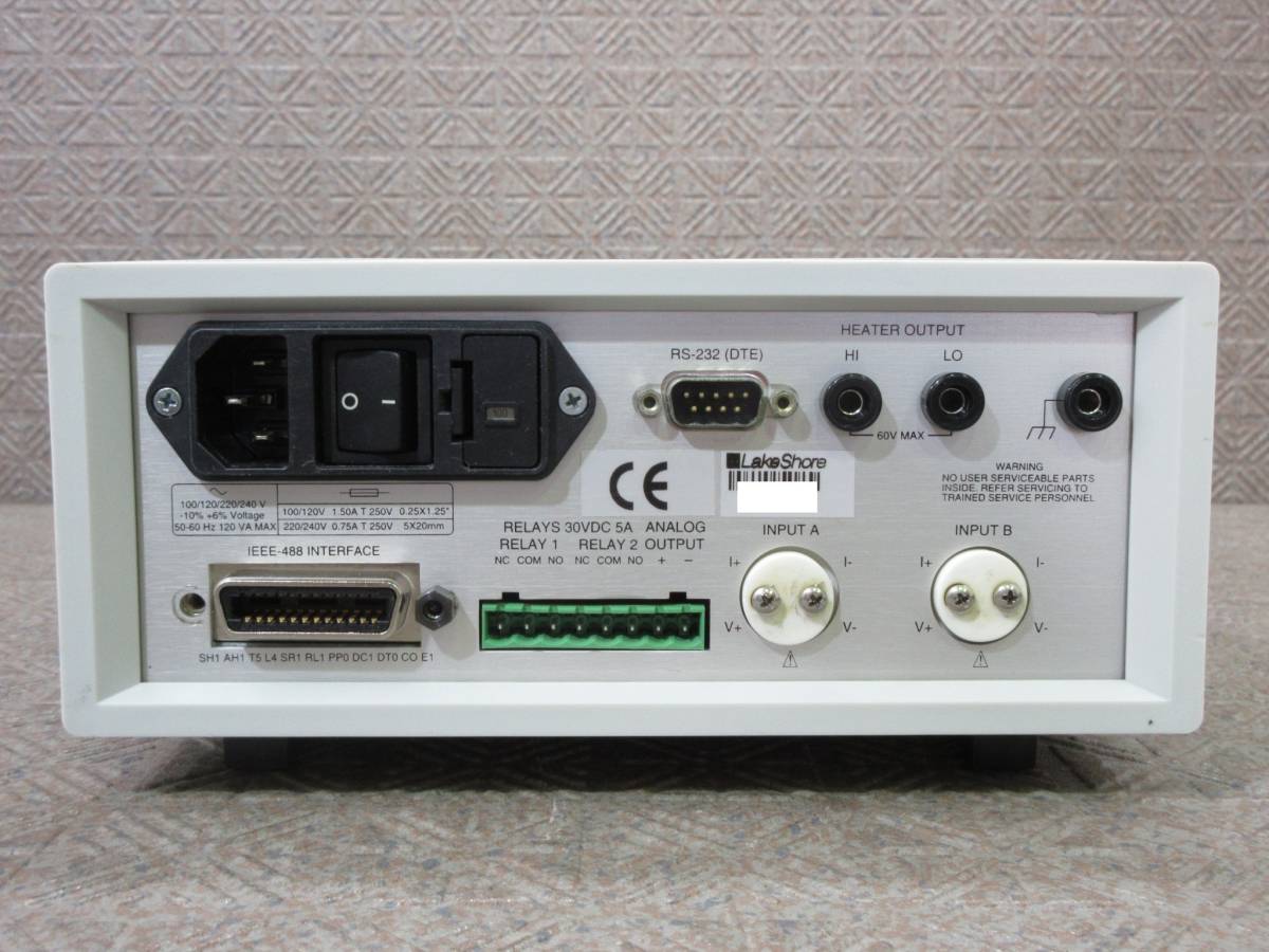LakeShore / Temperature Controller 331 / 温度コントローラ / ジャンク / No.K830(その他 ...