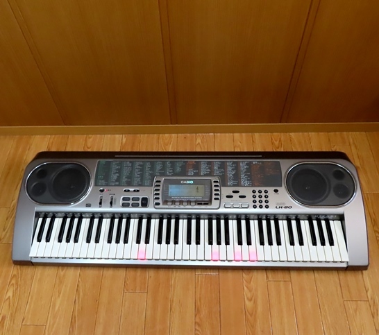 CASIO カシオ LK-80 KEYBOARD 光ナビゲーションキーボード 美動品(カシオ)｜売買されたオークション情報、yahooの商品 ...