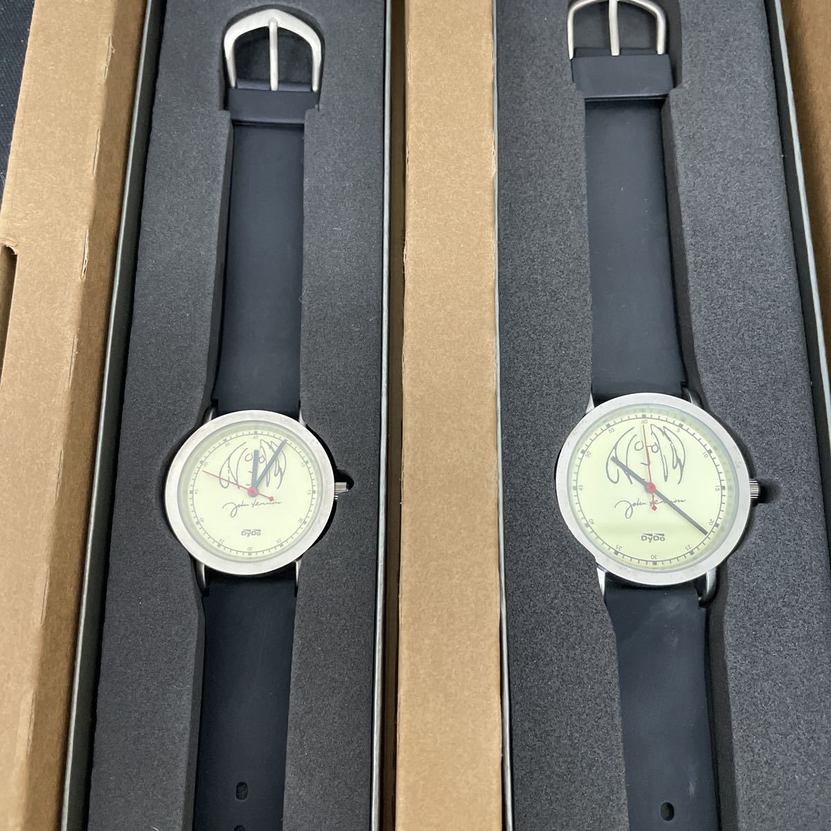 サ DyDo ダイドー Bコース ジョンレノン オリジナルペアウォッチ 非売品 限定品 ビートルズ グッズ 管理tk(ドリンク)｜売買されたオークション情報、yahooの商品情報をアーカイブ ...