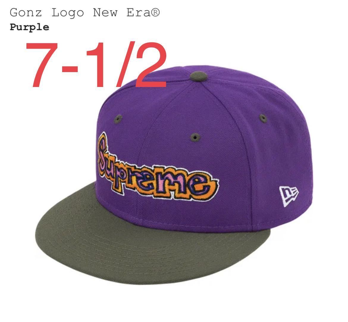 Supreme Gonz Logo New Era 7-1/2 シュプリーム ゴンズ ロゴ ニューエラ パープル(帽子)｜売買された ...