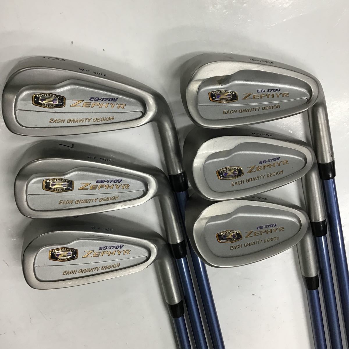 レディース ミズノ ZEPHYR EG-170V 6本 Lフレックス TECHNO FLEX 2560(アイアン)｜売買されたオークション情報 ...
