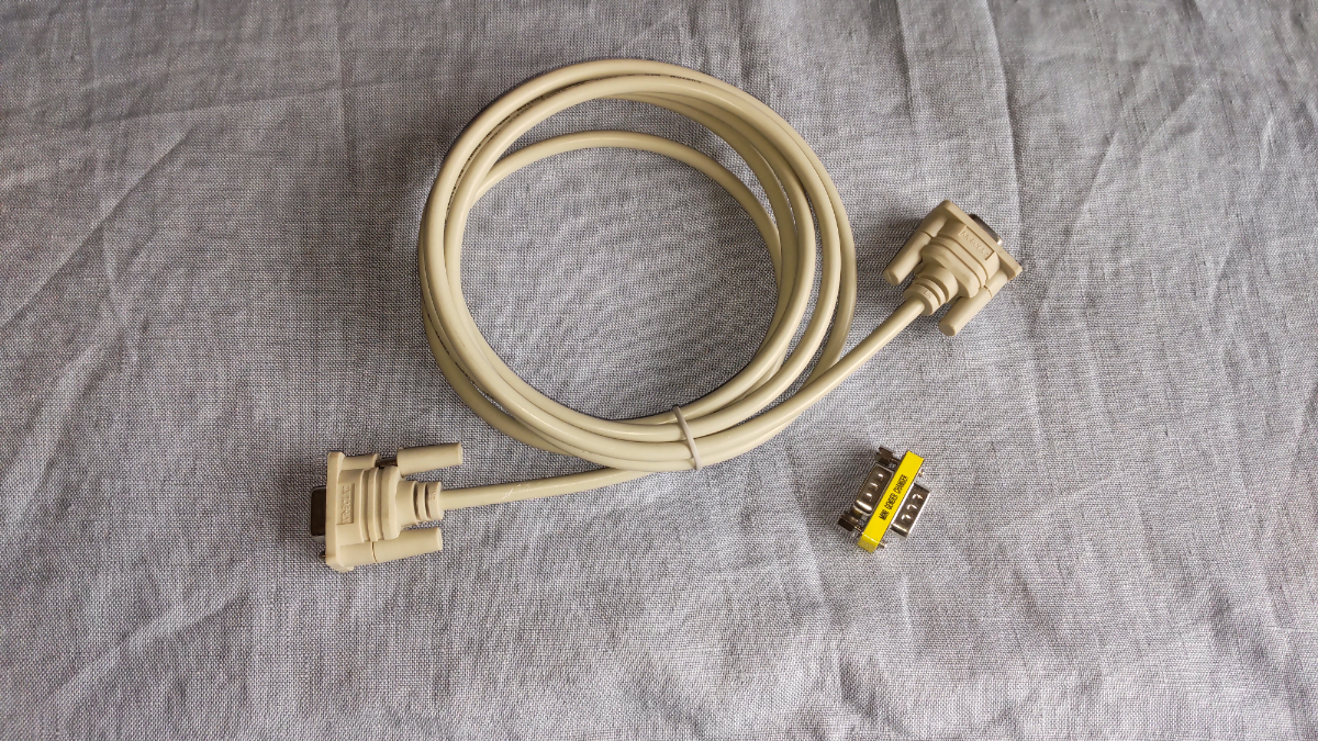 サンワサプライ RS-232Cケーブル KR-ECLK2 ＋ KAUMO DB9オス - DB9オス 小型コネクター MINI GENDER ...