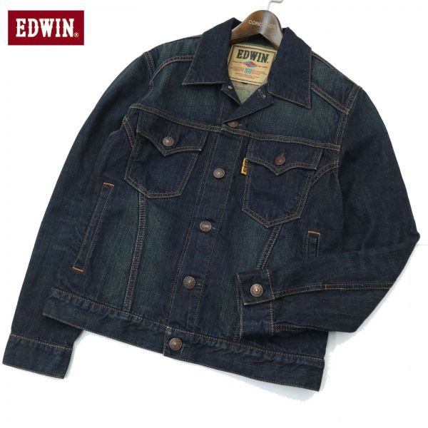 EDWIN XV エドウィン 加工 G10049 デニム ジャケット Gジャン Sz.M メンズ C1T00620_1#O(ジャケット、上着)｜売買されたオークション情報、yahooの商品情報 ...