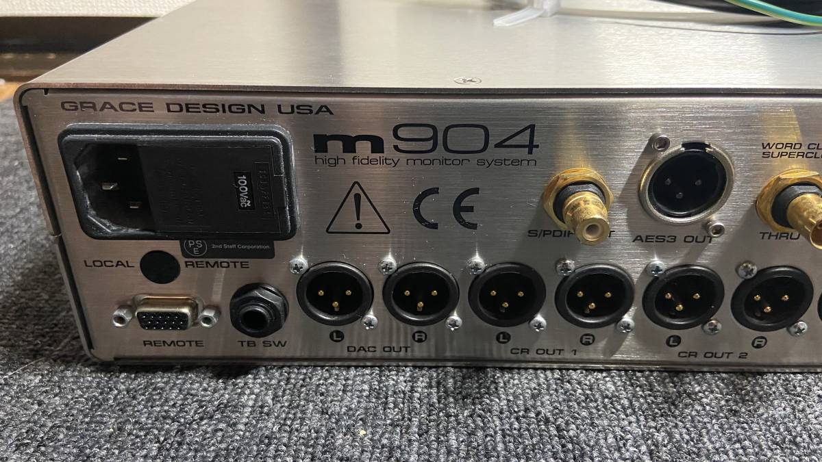 Grace Design m904b Monitor Controller 本体のみ グレースデザイン モニターコントローラー コントロール ...