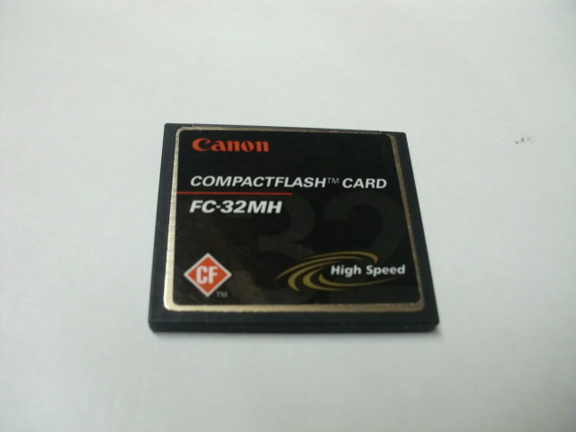 CFカード 32MB メガバイト Canon フォーマット済み 送料63円 コンパクトフラッシュ compact flash(256MB以下)｜売買されたオークション情報、yahooの商品情報 ...