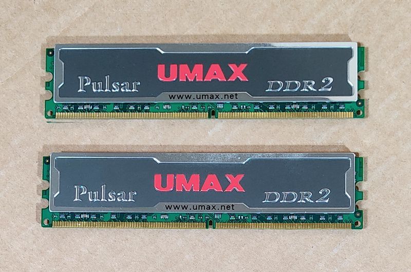 Power Mac G5 用 UMAX PC2-6400U DDR2-800 4GB 2GBx 2枚組(G5)｜売買されたオークション情報 ...