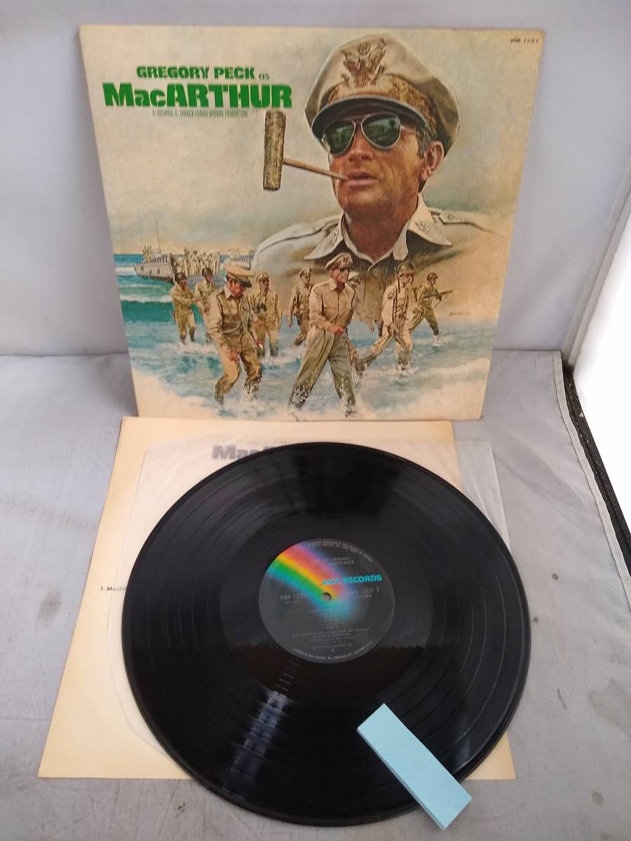 A3170 レコード / マッカーサー オリジナルサウンドトラック / MacArthur / Jerry Goldsmith ジェリー ゴールドスミス / VIM-7227(戦争)｜売買され ...