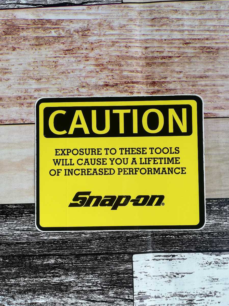 スナップオン Snap-on CAUTION 注意ラベル ステッカー イエロー×ブラック(ステッカー、デカール)｜売買されたオークション情報 ...