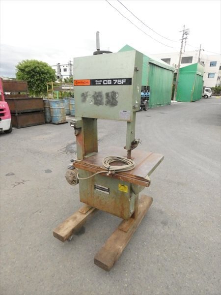 大阪発/3相200V 日立工機/HITACHI 木工用電動バンドソー CB75F 管N11697 #(バンドソー)｜売買されたオークション情報、yahooの商品情報をアーカイブ公開 ...