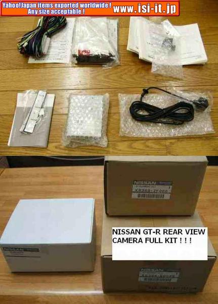 R35 GT-R REAR VIEW CAMERA KIT BACK MONITOR K6380-89950(純正品)｜売買されたオークション ...